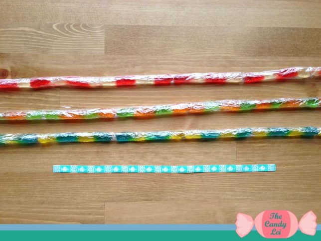 How to Braid a Gummy Worm Candy Lei - The Candy Lei