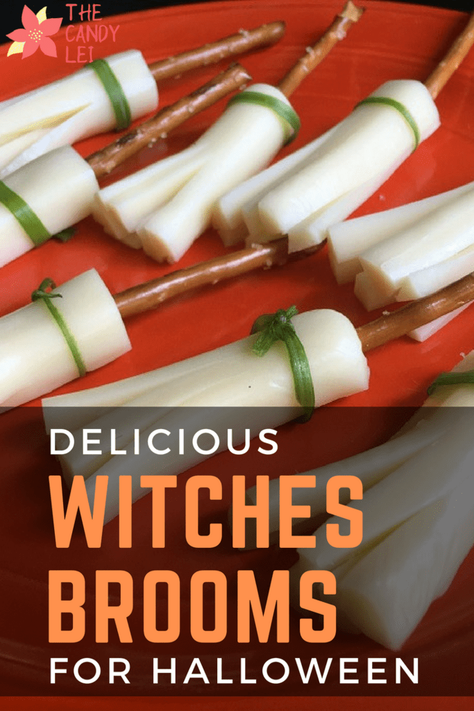 Halloween Treats: Witches Broom Snacks - The Candy Lei